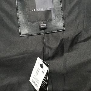 The Limited | Jackets & Coats | Nwt The Limited Faux Leather And Tweed ...